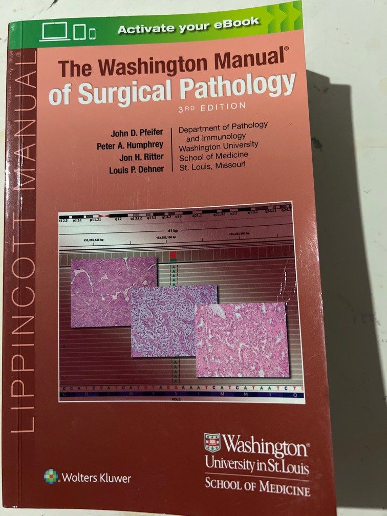 The Washington Manual of Surgical Pathology 3rd edition, Hobbies & Toys, Books & Magazines ...