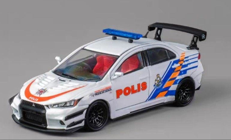 Tomica Aeon Honda civic FK8 Type R Evo X PDRM POLIS car with customise ...