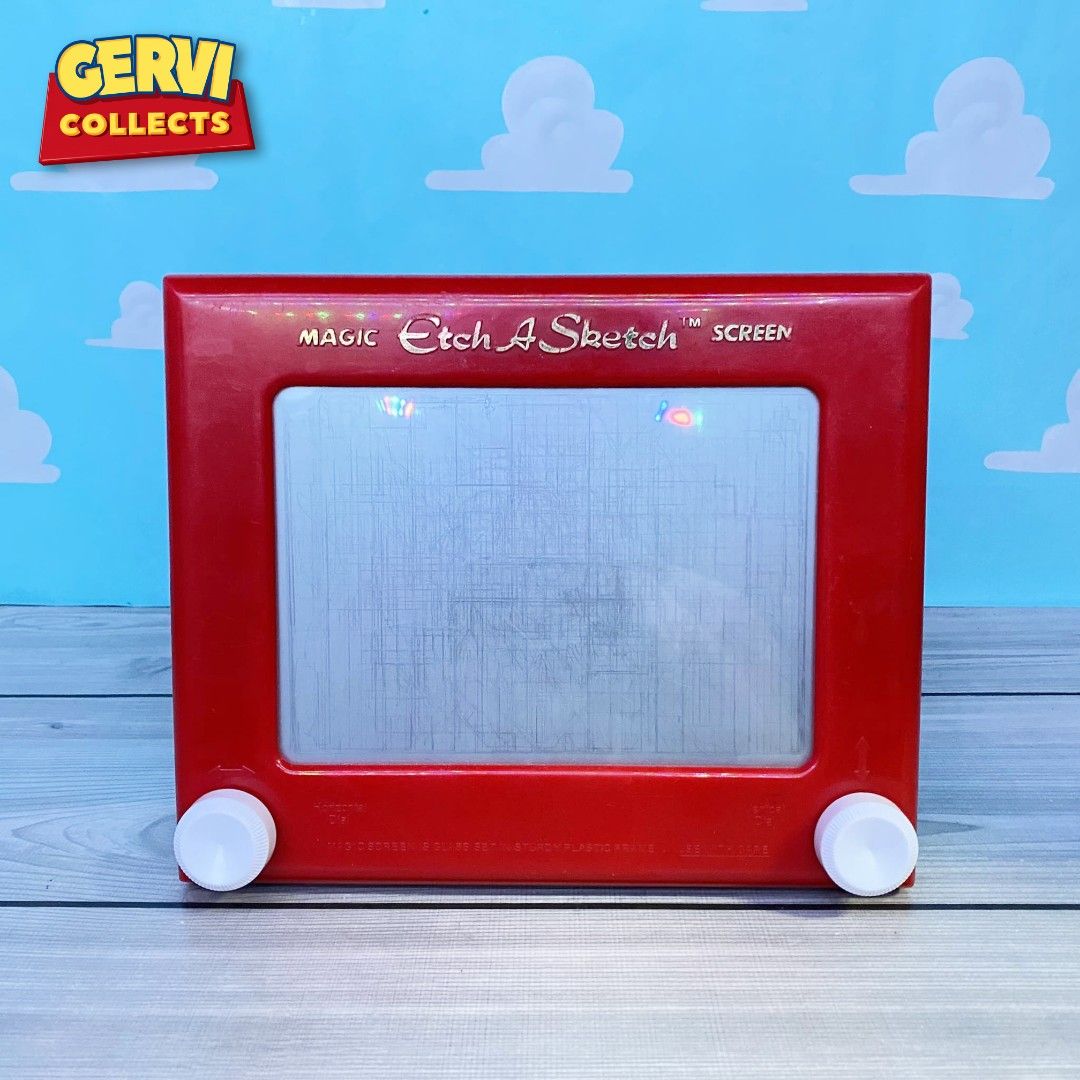 Toy Story Etch A Sketch Magnetic Drawing Board For Toddler Toys Fisher
