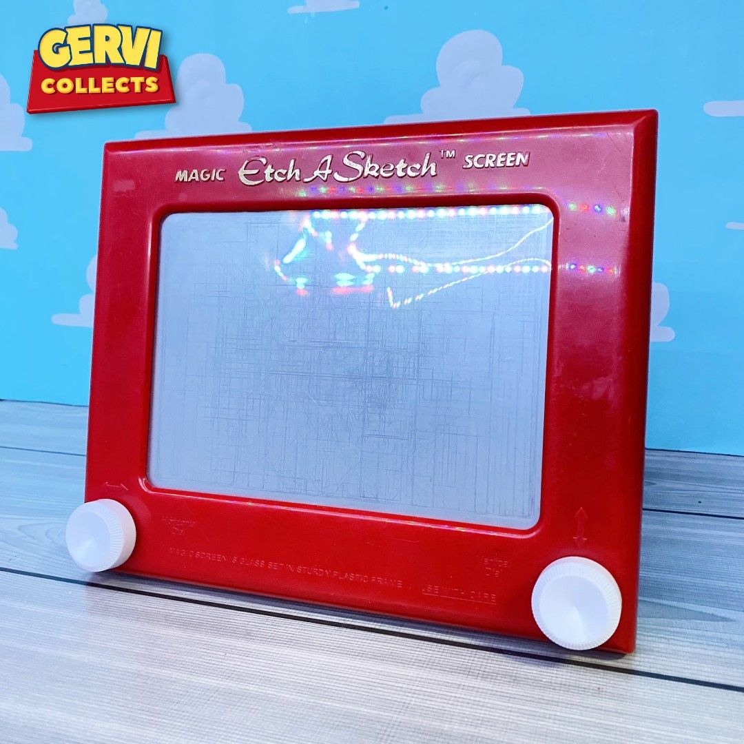 Toy Story Etch-A-Sketch, Hobbies & Toys, Toys & Games on Carousell