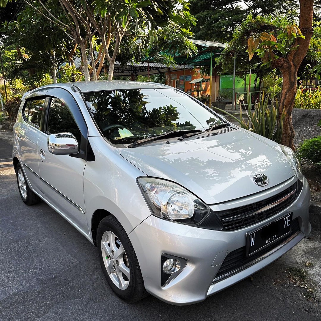 Toyota Agya 1.0 G A/T 2016 Silver Matic, Mobil & Motor, Mobil untuk ...