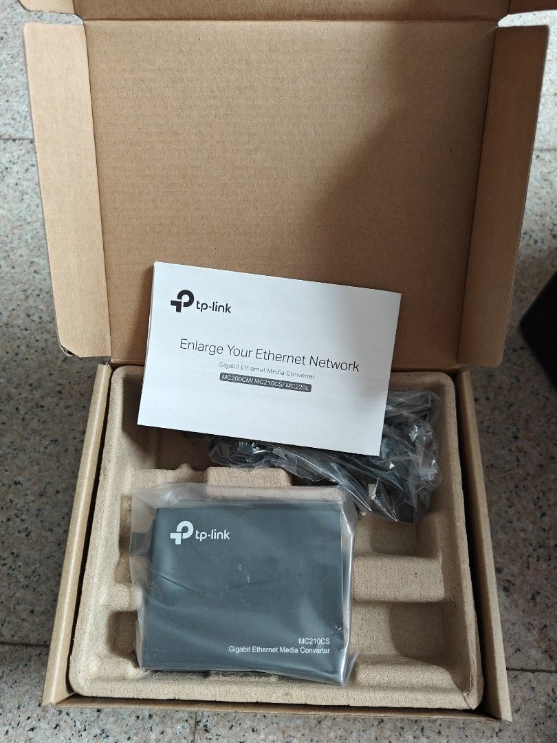 TP-LINK optical media converter, Computers & Tech, Parts & Accessories ...