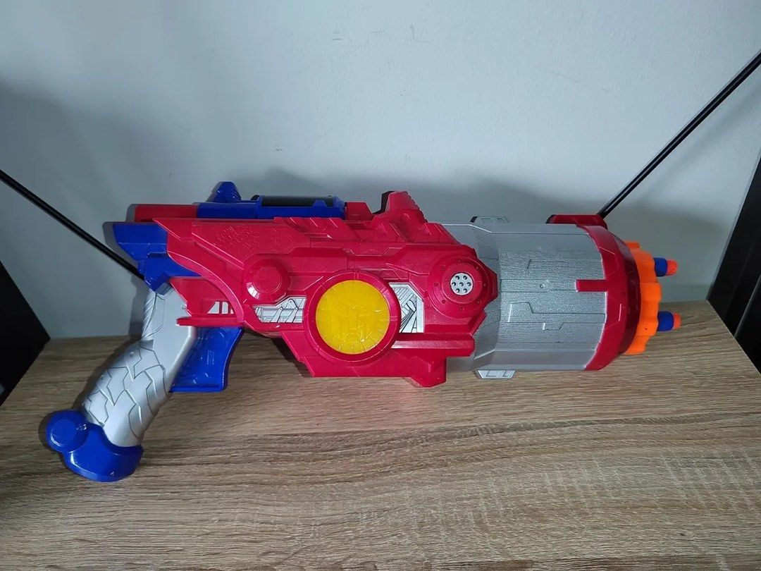 Transformers Nerf Gun, Hobbies & Toys, Toys & Games on Carousell