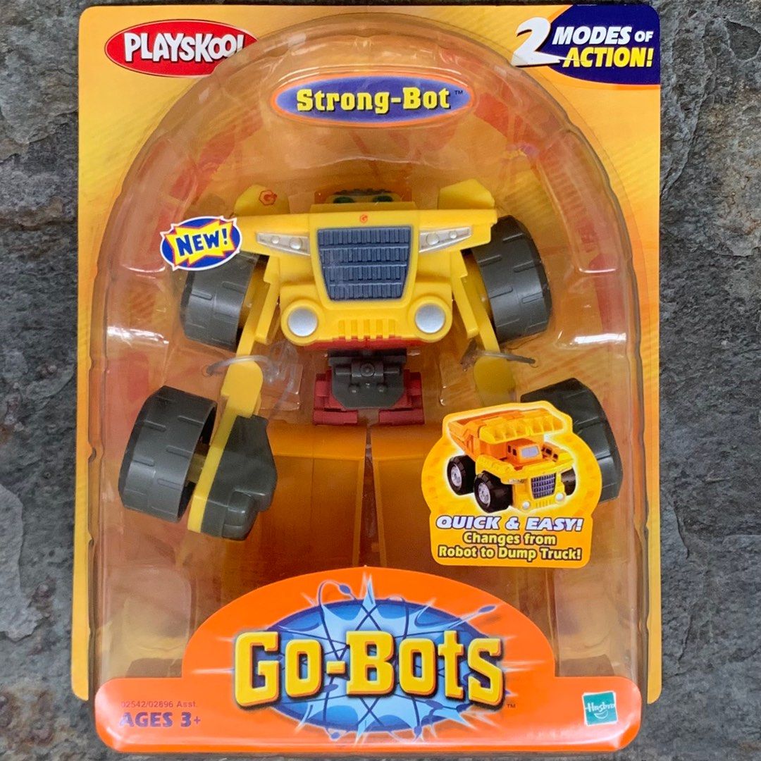 Transformers Strong-Bot, Scrap-Bot & Buzzer Bot Go-Bot series Basic ...