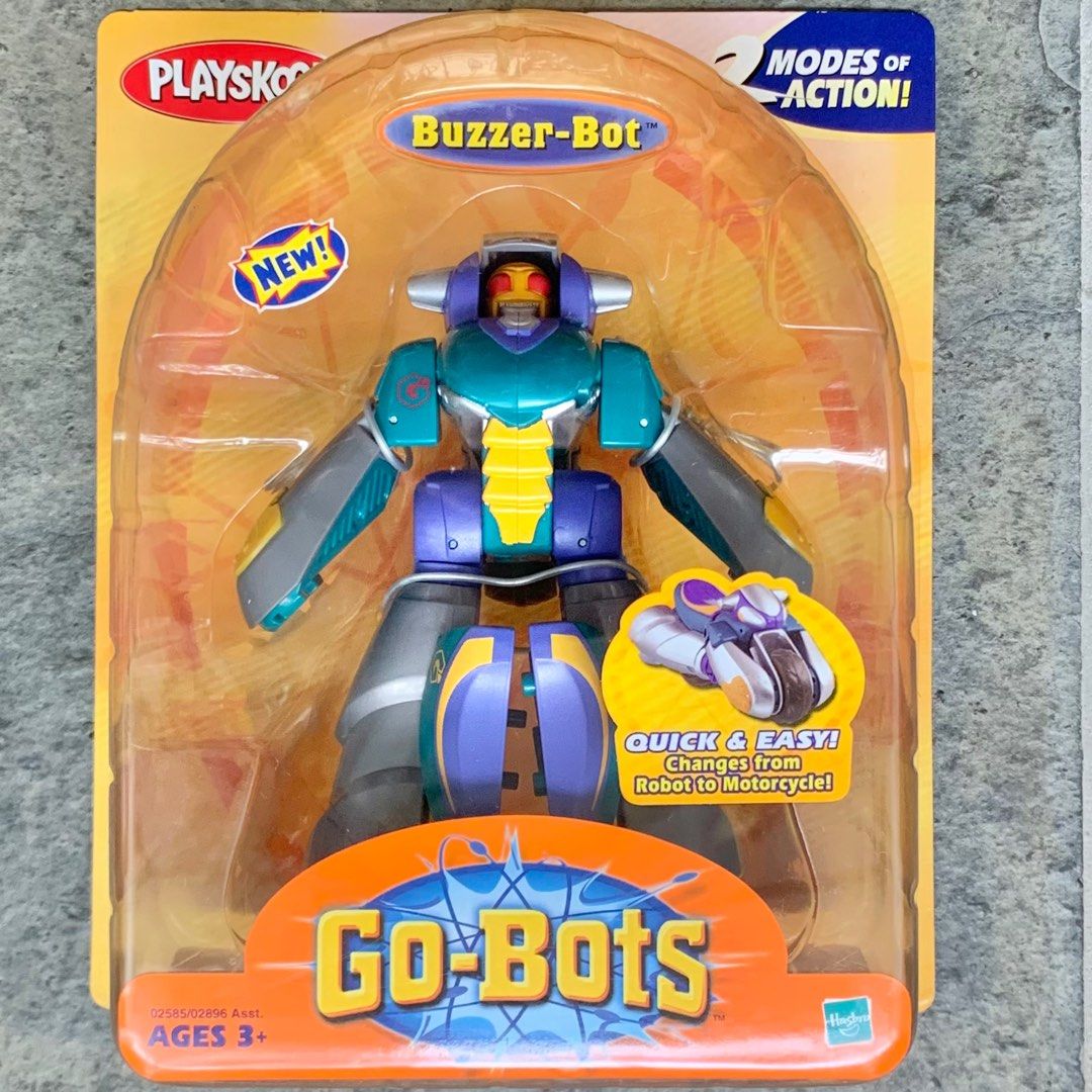 Transformers Strong-Bot, Scrap-Bot & Buzzer Bot Go-Bot series Basic ...