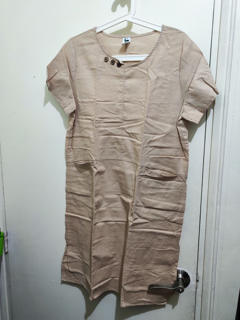 Tropiko Brown Dress, Women's Fashion, Dresses & Sets, Dresses on Carousell