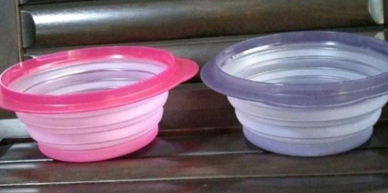 Tupperware collapsible bowls, Furniture & Home Living, Kitchenware ...