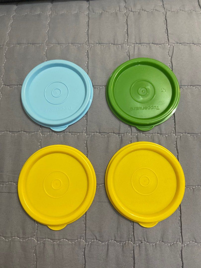 Tupperware water bottle / container lids / covers, Furniture & Home ...