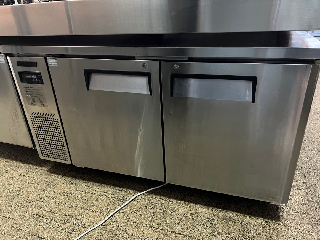 Turbo Air 2 Doors Counter Chiller, TV & Home Appliances, Kitchen ...