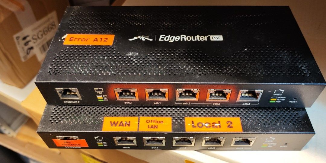 Ubiquiti EdgeRouter POE 5 Port, Computers & Tech, Parts & Accessories ...