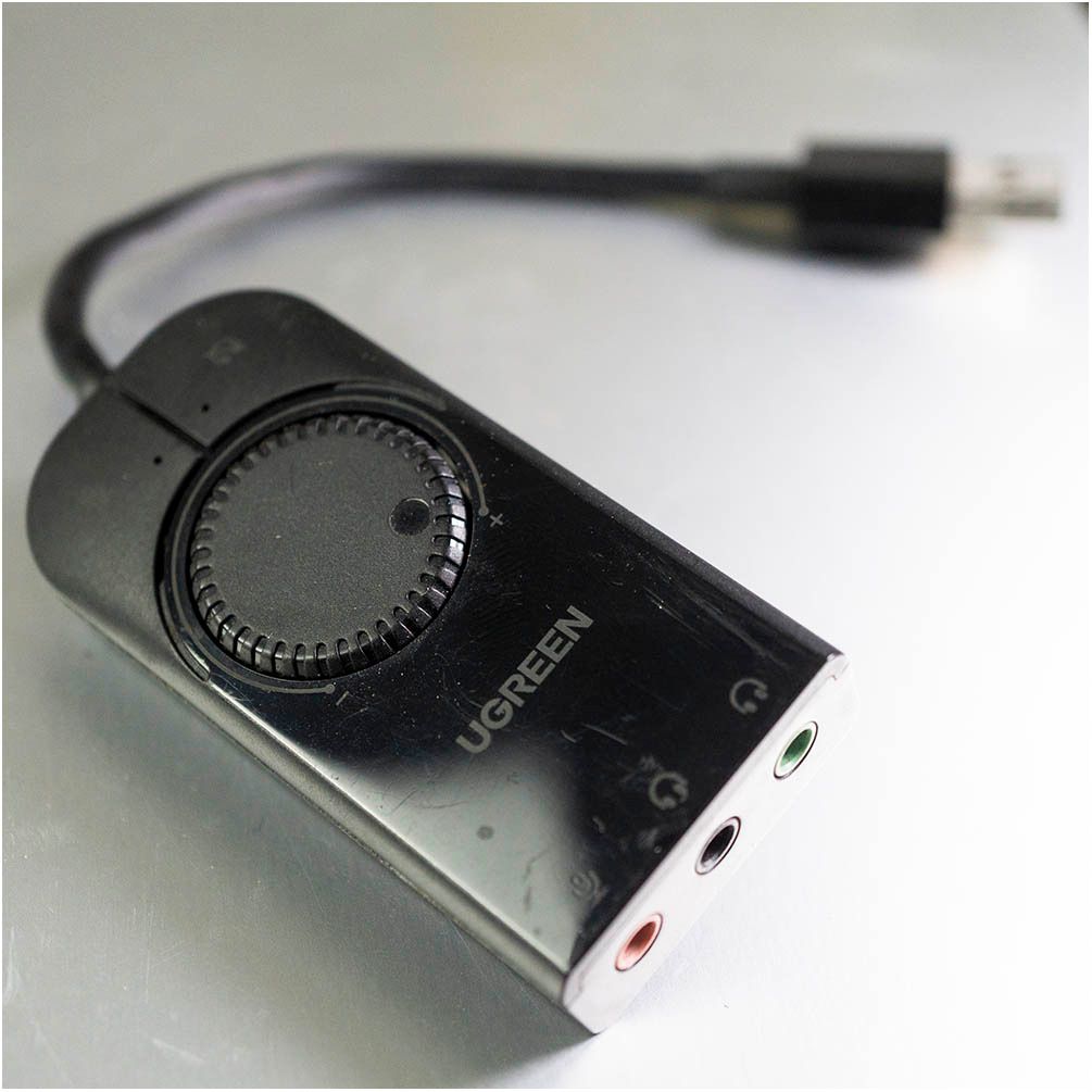 UGREEN USB External Stereo Sound Adapter for PS5 / PS4 / PC, Computers ...