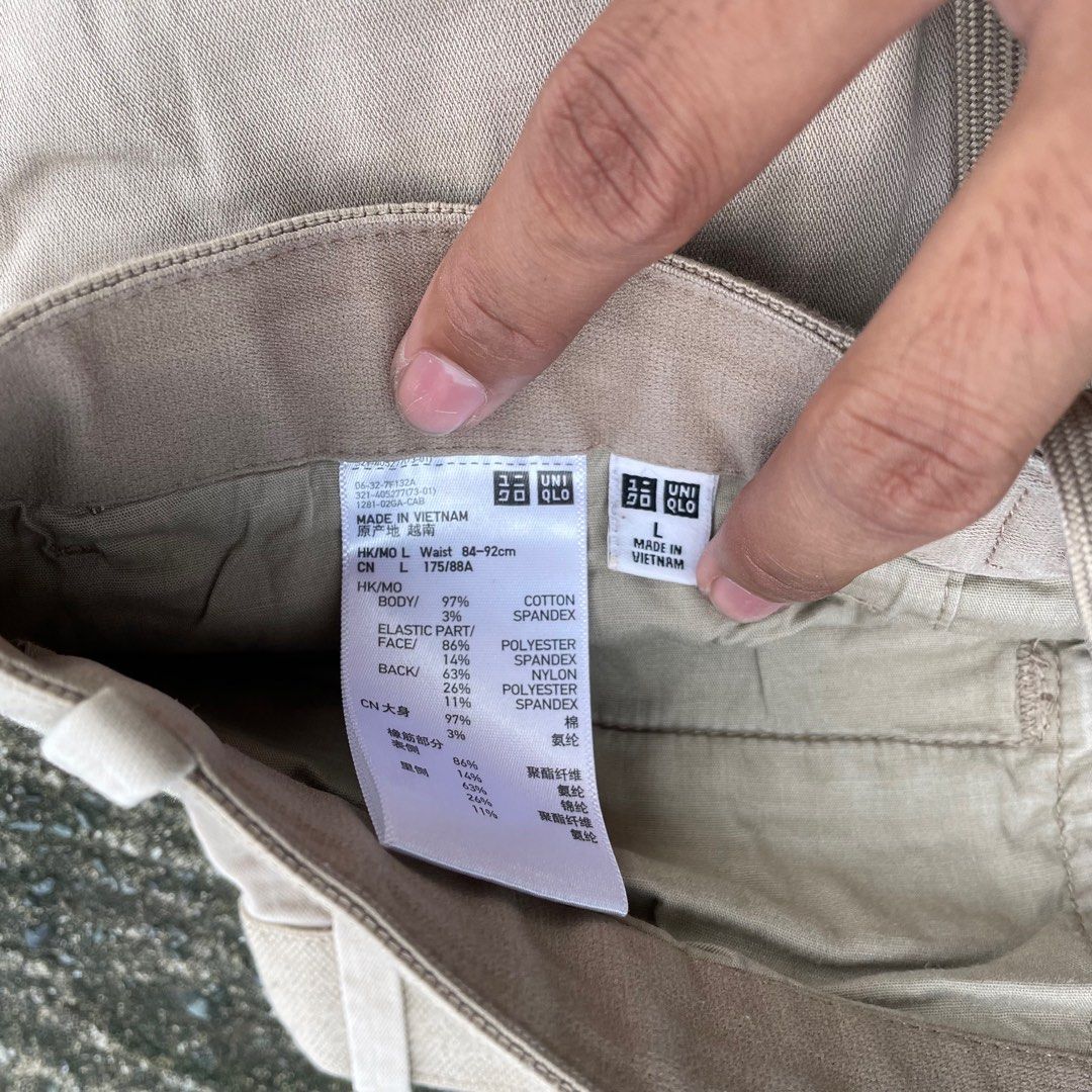 Uniqlo Ezy Smart Ankle Pants, Men's Fashion, Bottoms, Trousers on Carousell