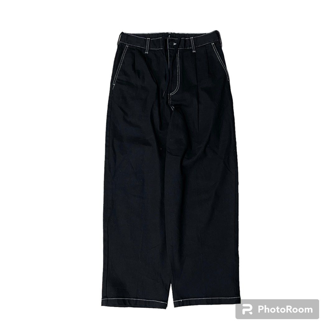 Uniqlo Reverse Stitch Baggy, Men's Fashion, Bottoms, Jeans on Carousell