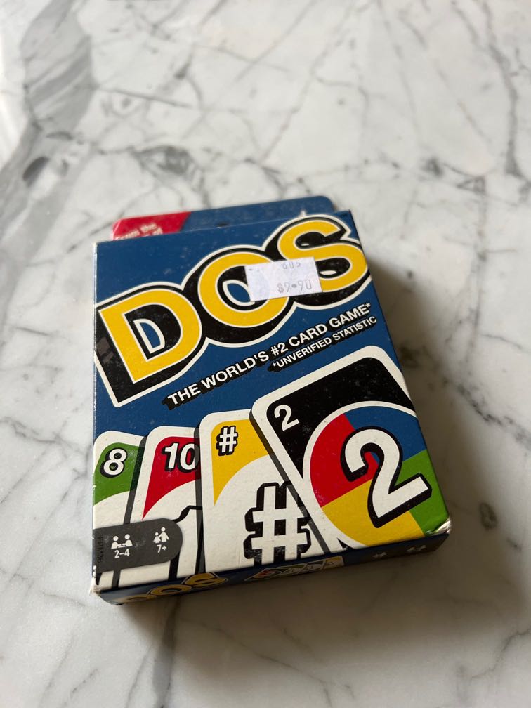 UNO DOS Card Game, Hobbies & Toys, Toys & Games on Carousell