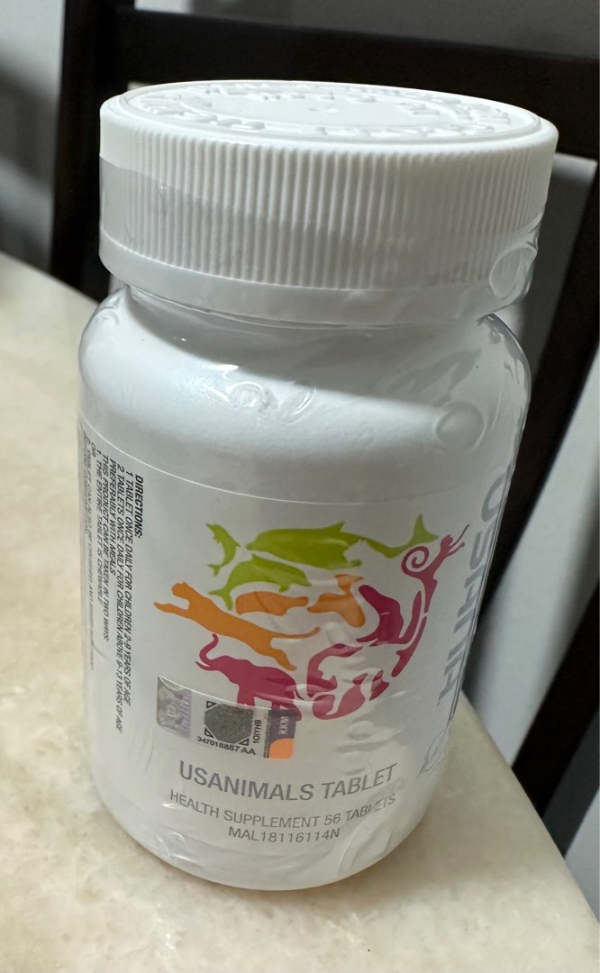 Usana - Usanimals Tablet for kids, Health & Nutrition, Health ...
