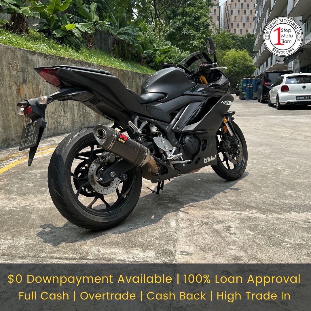 Used Yamaha R3, Motorcycles, Motorcycles for Sale, Class 2A on Carousell