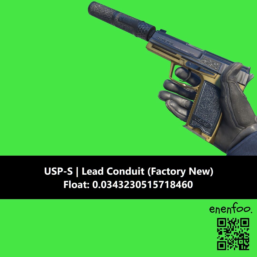 USP-S LEAD CONDUIT FN FACTORY NEW USPS CS2 SKINS KNIFE ITEMS CSGO ...