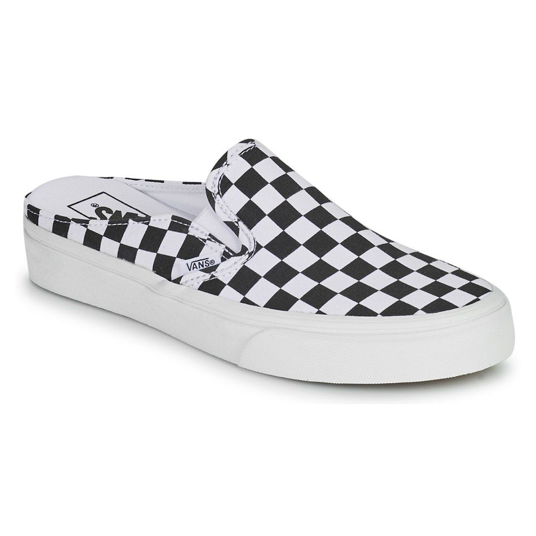 Vans Checkered Mules, Women's Fashion, Footwear, Sneakers on Carousell