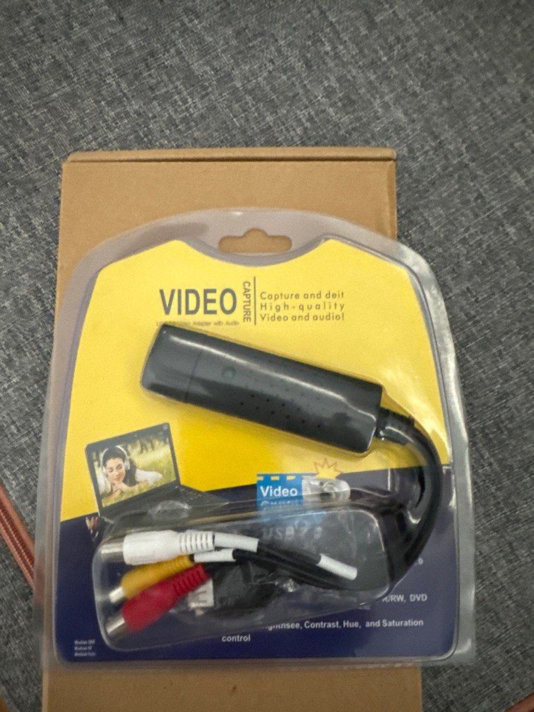 Video capture analog to digital cables. RCA and S video, Computers ...