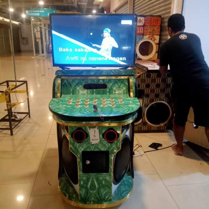 Videoke set 15x4 LED, Audio, Soundbars, Speakers & Amplifiers on Carousell