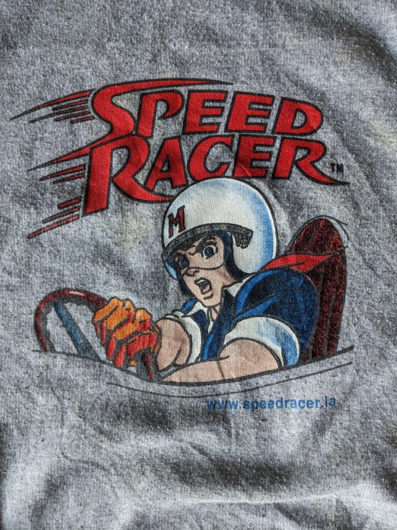 Vintage anime Speed Racer sweatshirt, Men's Fashion, Activewear on ...