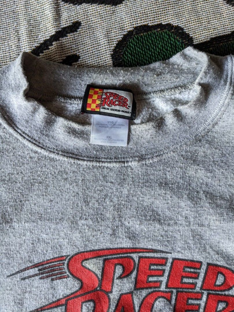 Vintage anime Speed Racer sweatshirt, Men's Fashion, Activewear on ...