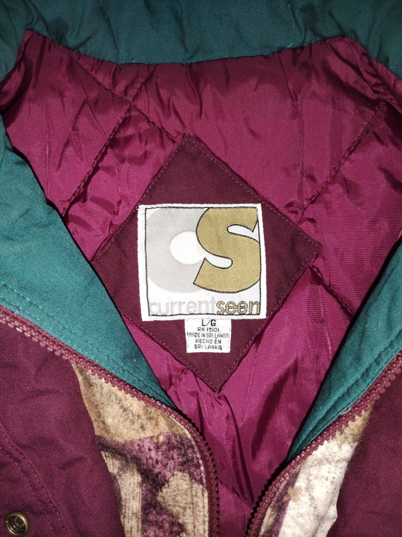 Vintage Current Seen Layered Jacket, Men's Fashion, Coats, Jackets and ...