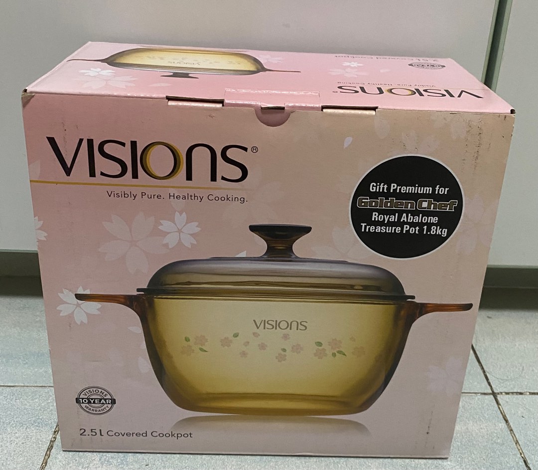 Visions Pot (Sakura design) 2.5L, Furniture & Home Living, Kitchenware ...