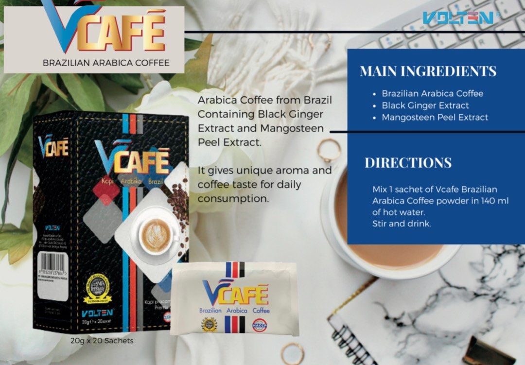 Volten Vcafe coffee, Food & Drinks, Beverages on Carousell