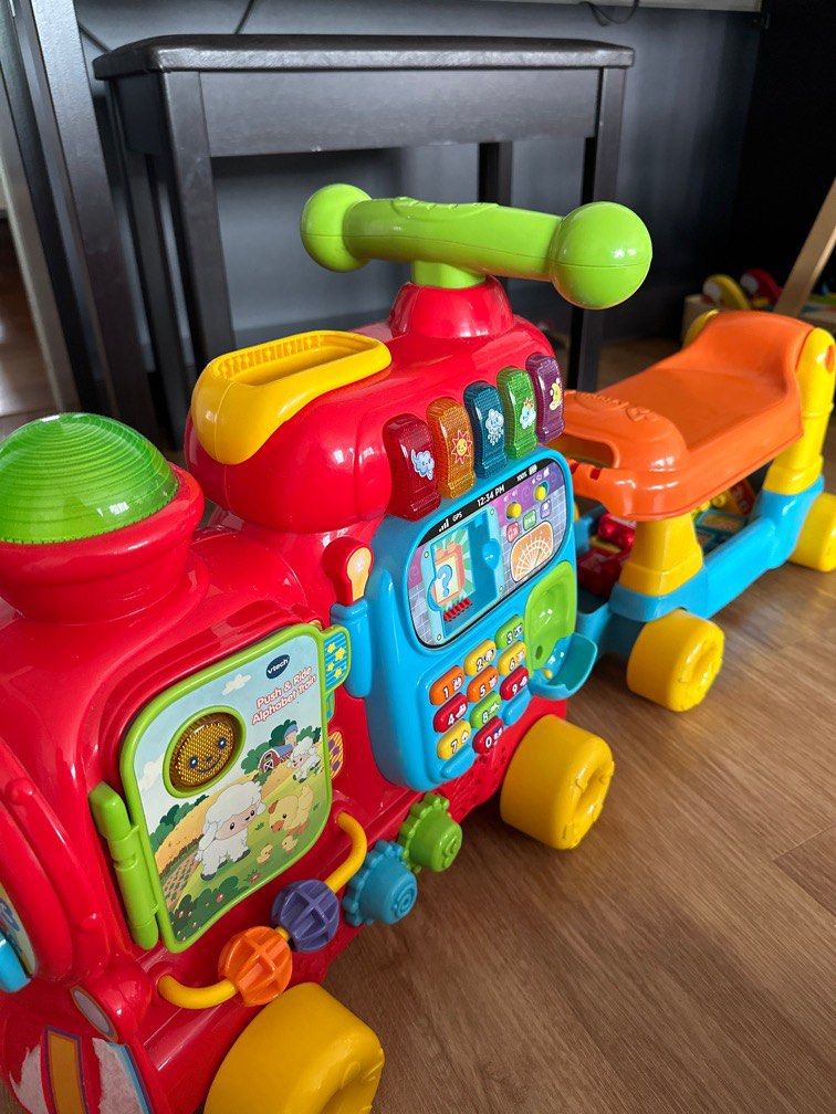 Vtech Sit-To-Stand Ultimate Alphabet Train, Babies & Kids, Infant ...