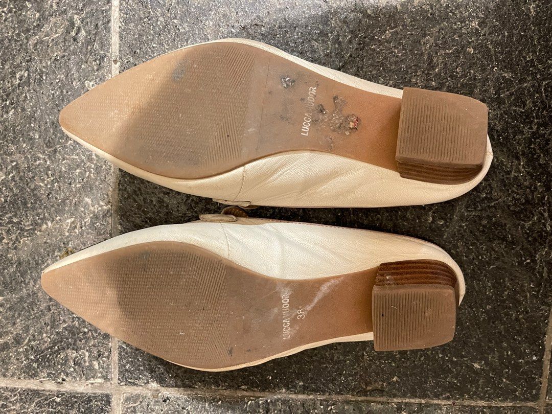 Vucca Luvor Beige shoes, Women's Fashion, Footwear, Heels on Carousell
