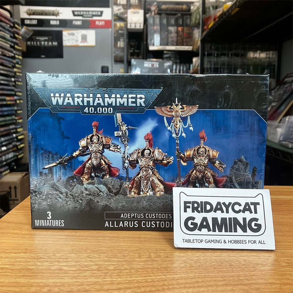 Warhammer 40000: Allarus Custodians/Shield Captain in Allarus ...