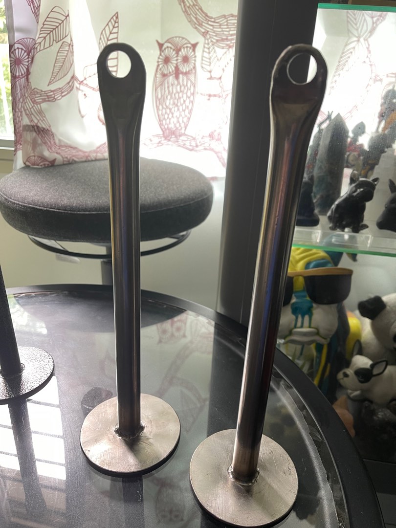 Weight Plate Loading Pin stainless steel Workout Weights Lifting Holder ...