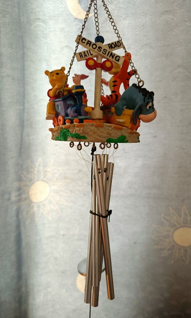 Winnie the Pooh Wind Chimes, Furniture & Home Living, Home Decor, Other ...