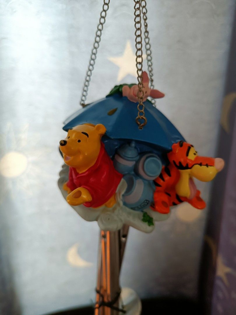 Winnie the Pooh Wind Chimes, Furniture & Home Living, Home Decor, Other ...