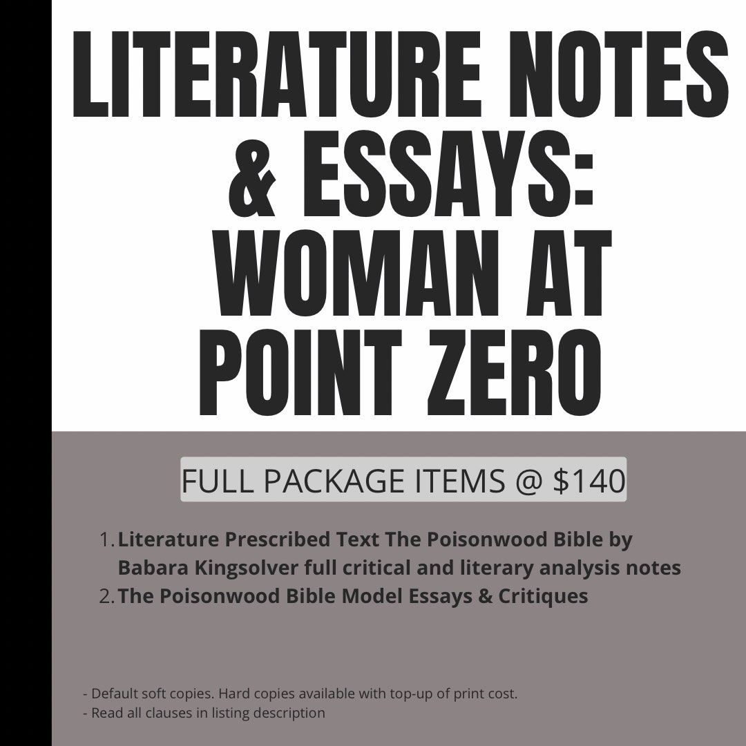 WOMAN AT POINT ZERO WAPZ IP IB ENGLISH LITERATURE PRESCRIBED-TEXT ...