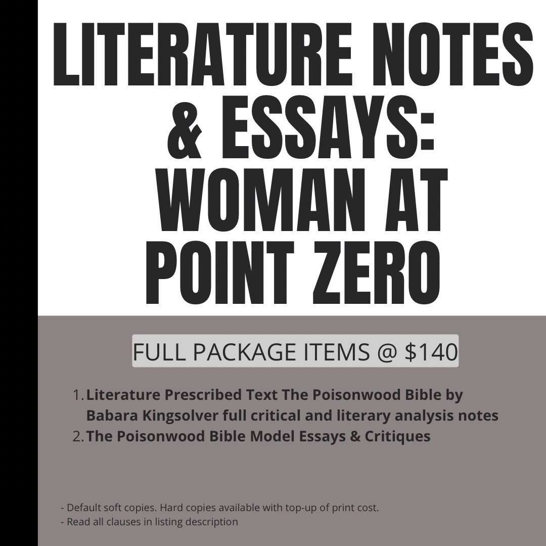 WOMAN AT POINT ZERO WAPZ IP IB ENGLISH LITERATURE PRESCRIBED-TEXT ...