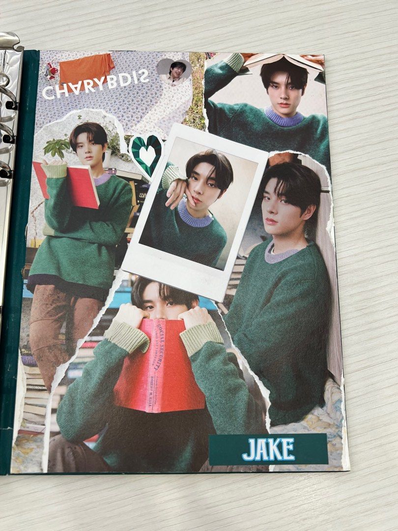 WTS OFFICIAL ENHYPEN JAKE PHOTOCARD BINDER HOLDER, Hobbies & Toys ...