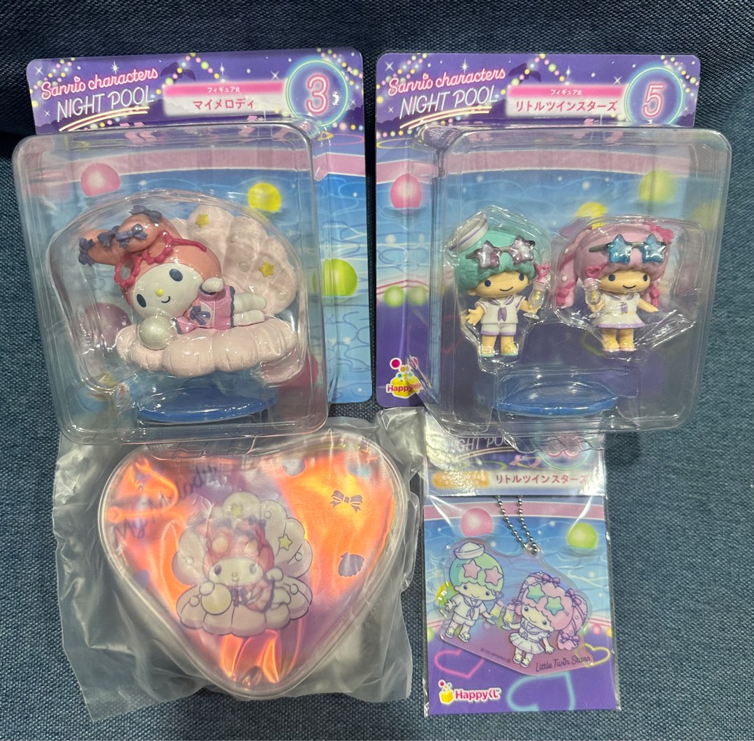 WTS Sanrio Characters Night Pool - My Melody, Little Twin Stars LTS ...