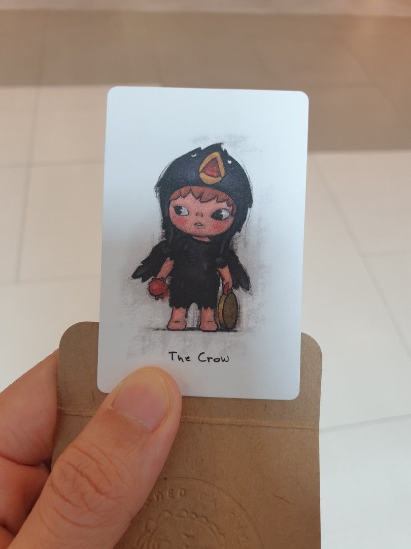 WTT Popmart Hirono The Other One Raving/ The Crow blindbox figure ...