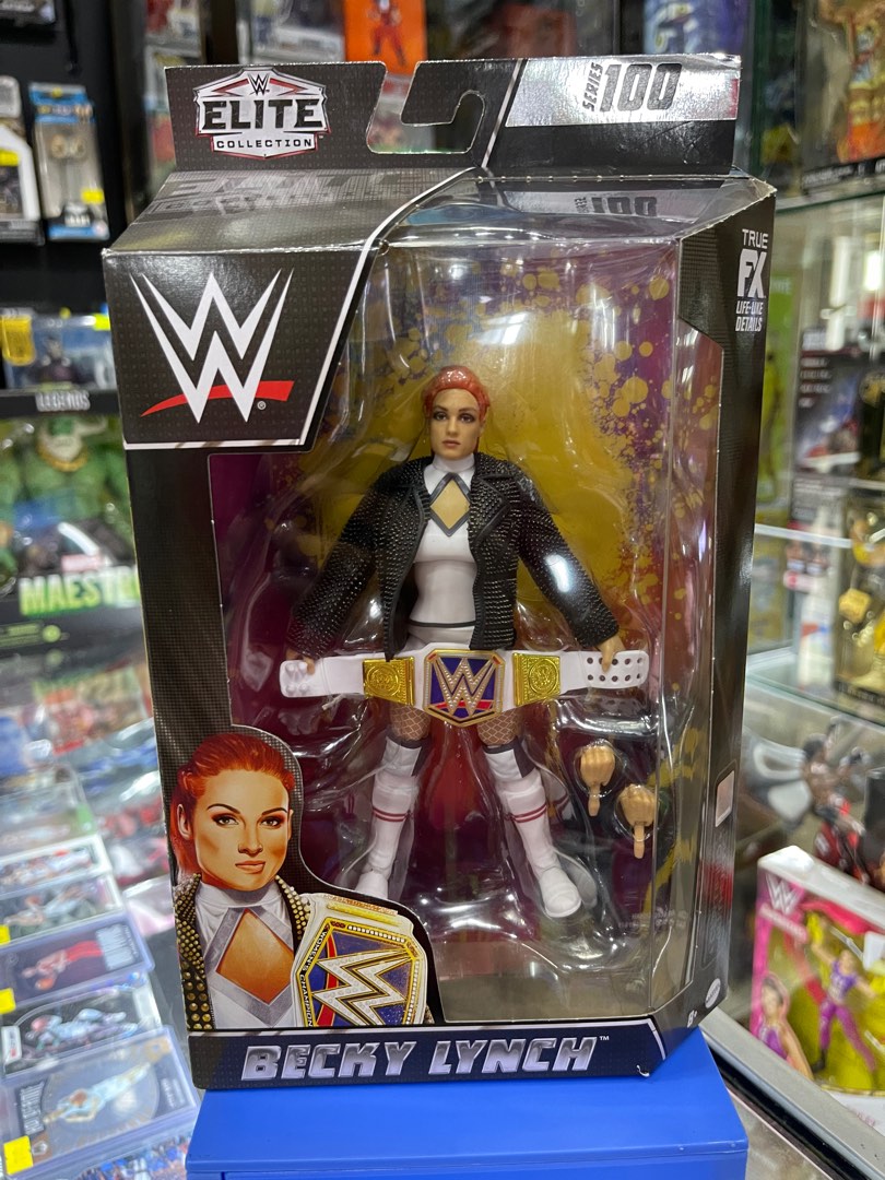 WWE Mattel Elite Becky Lynch, Hobbies & Toys, Toys & Games on Carousell