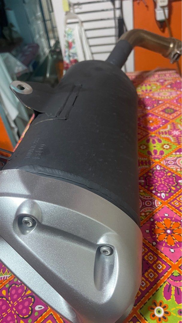 Yamaha super tenere xt1200 exhaust pipe oem, Motorcycles, Motorcycle ...