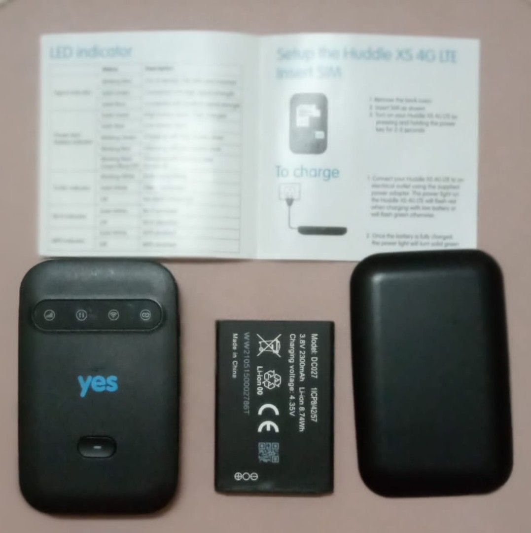 Yes portable huddle XS 4G LTE modem, Mobile Phones & Gadgets, Mobile ...