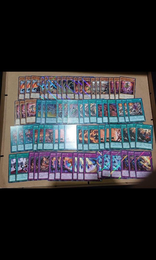 Yugioh branded deck, Hobbies & Toys, Toys & Games on Carousell