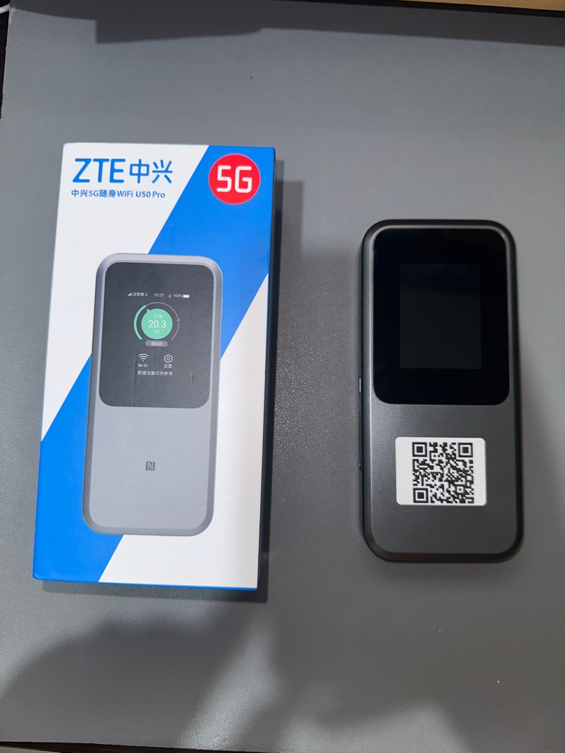ZTE U50 Pro 5G Pocket WiFi, Mobile Phones & Gadgets, Other Gadgets on ...