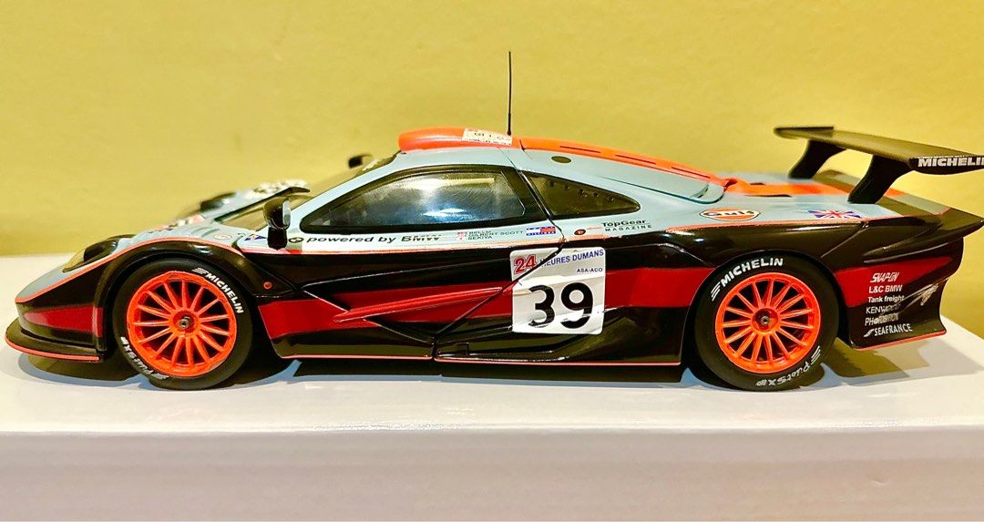 1:18 Racing McLaren F1 GTR Longtail GULF Davidoff No39, Hobbies & Toys ...