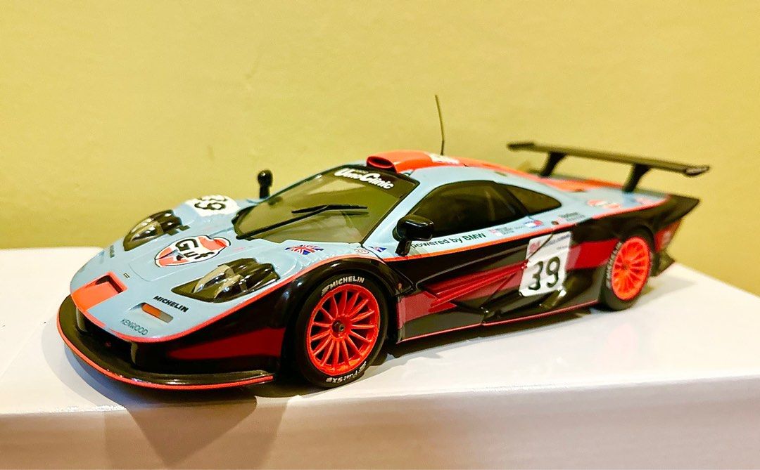 1:18 Racing McLaren F1 GTR Longtail GULF Davidoff No39, Hobbies & Toys ...