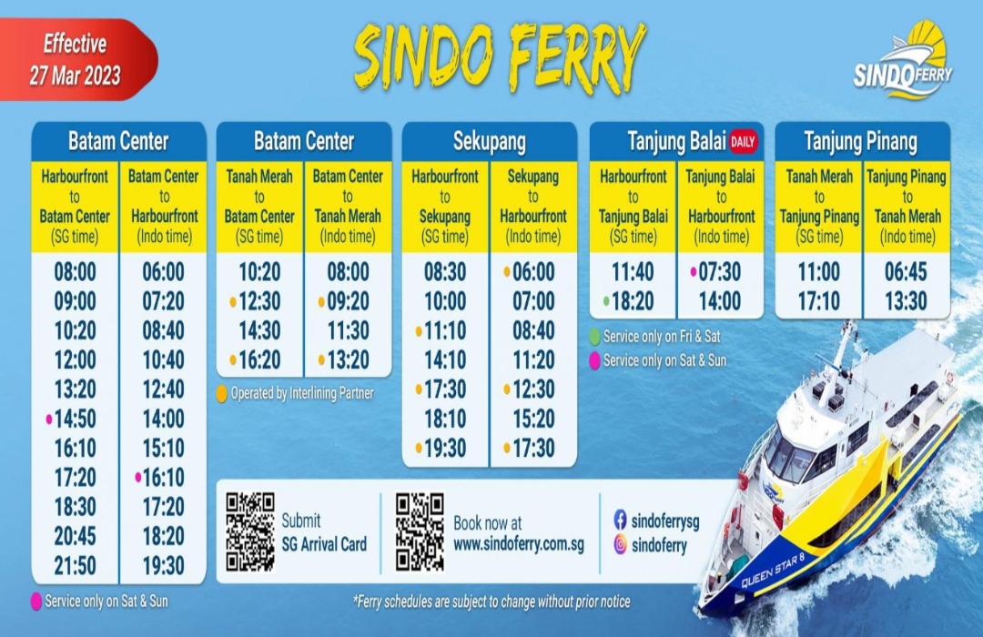 2 way Sindo Ferry Ticket, Tickets & Vouchers, Flights & Overseas ...