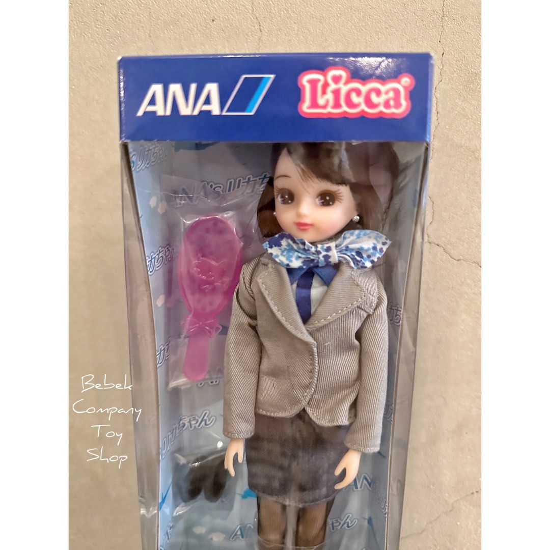 現貨 日本絕版🇯🇵全新未拆 LICCA ANA 全日空 空服員 空姐 制服 莉卡娃娃 職業系列 限定商品 莉卡 收藏, 書籍、休閒與玩具, 玩具、公仔、桌遊在旋轉拍賣
