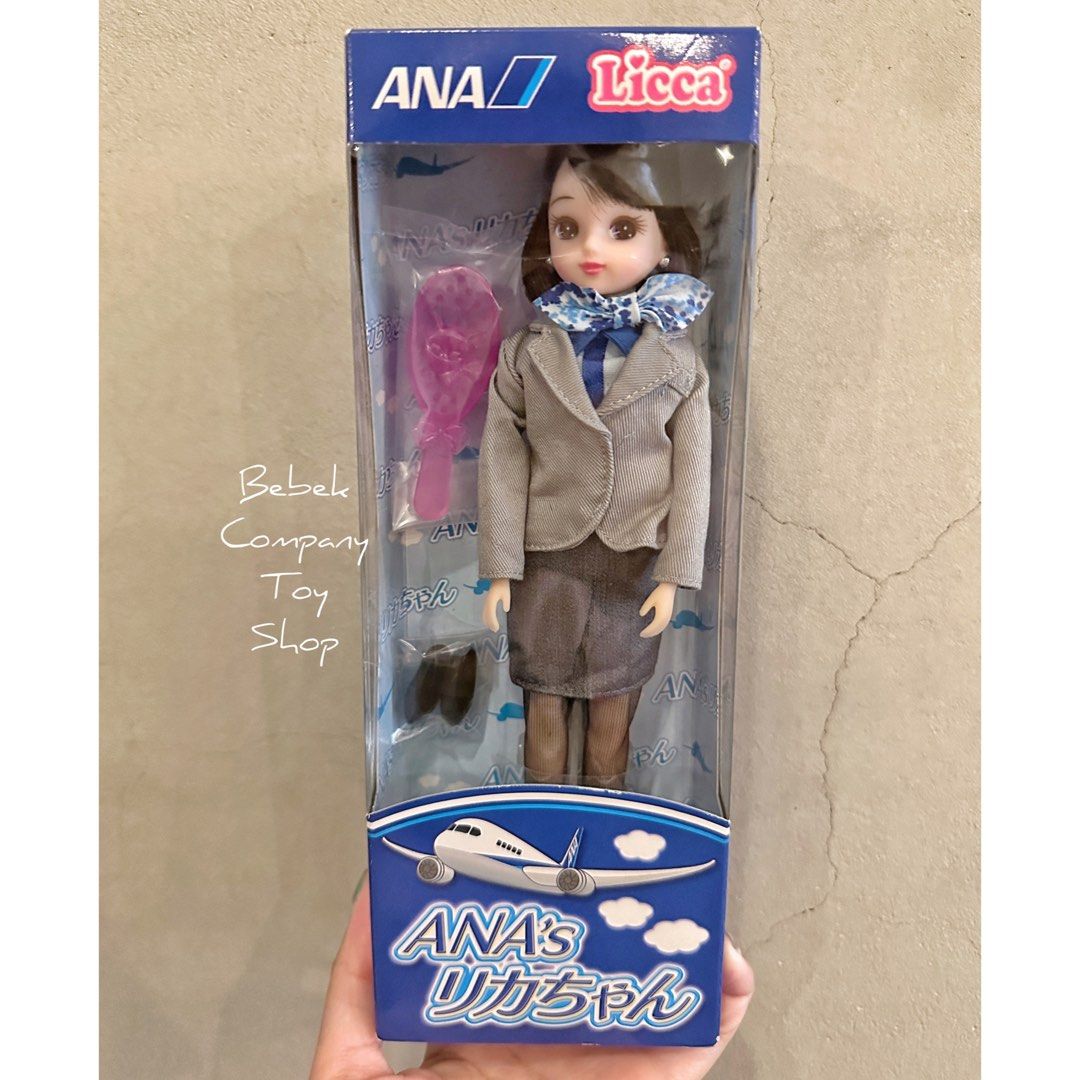 現貨 日本絕版🇯🇵全新未拆 LICCA ANA 全日空 空服員 空姐 制服 莉卡娃娃 職業系列 限定商品 莉卡 收藏, 書籍、休閒與玩具, 玩具、公仔、桌遊在旋轉拍賣